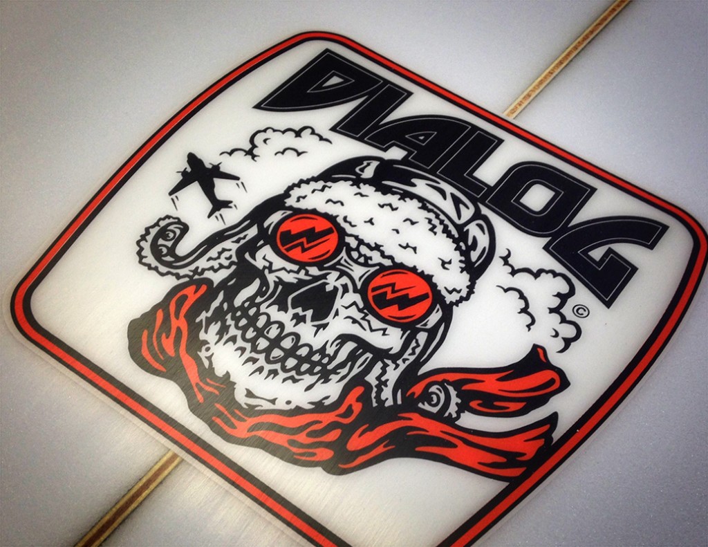 BOMBER STICKER « DIALOG DESIGNS